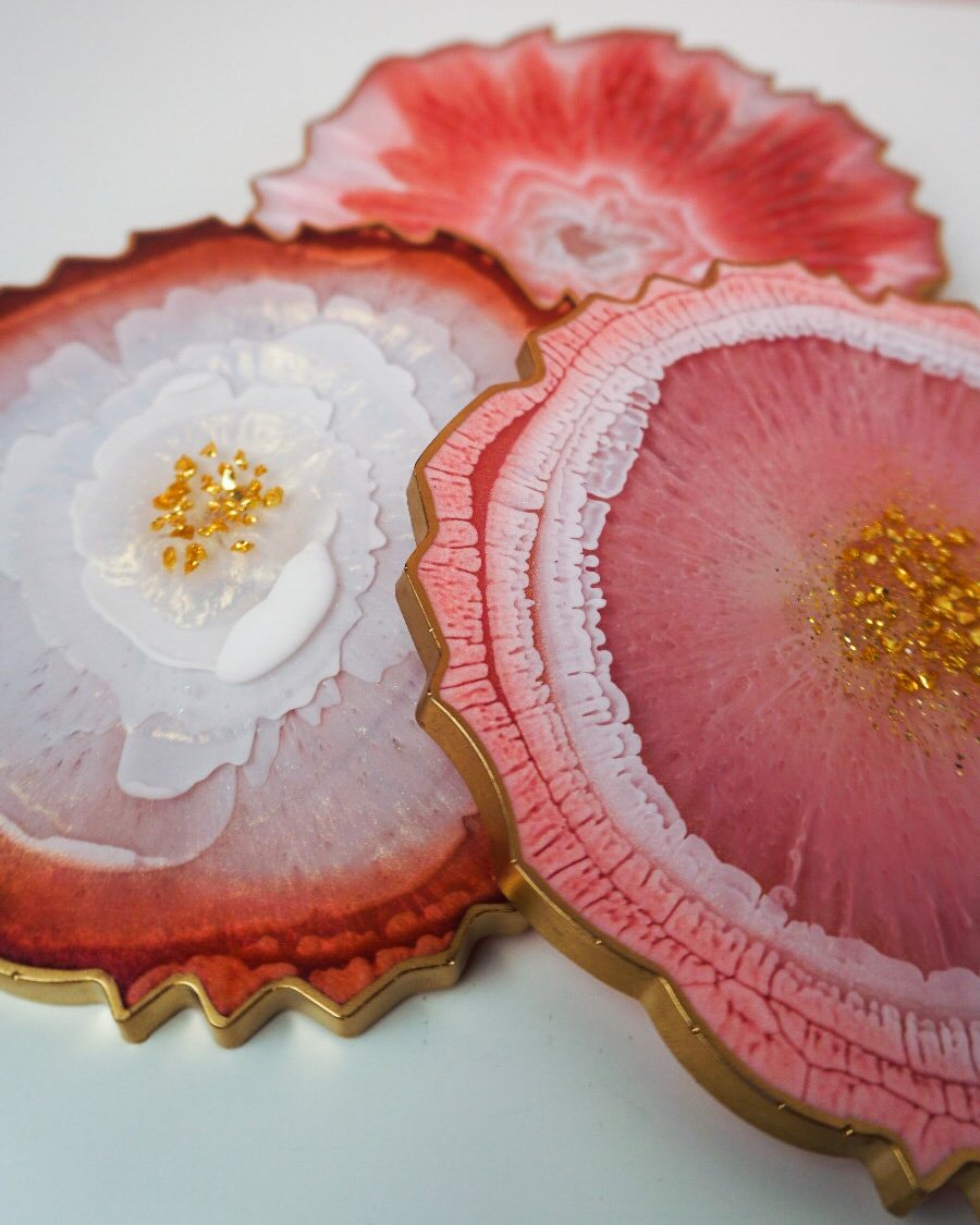 LIVE Workshop - 2 Coasters, 4 Designs! – Resin By Ren
